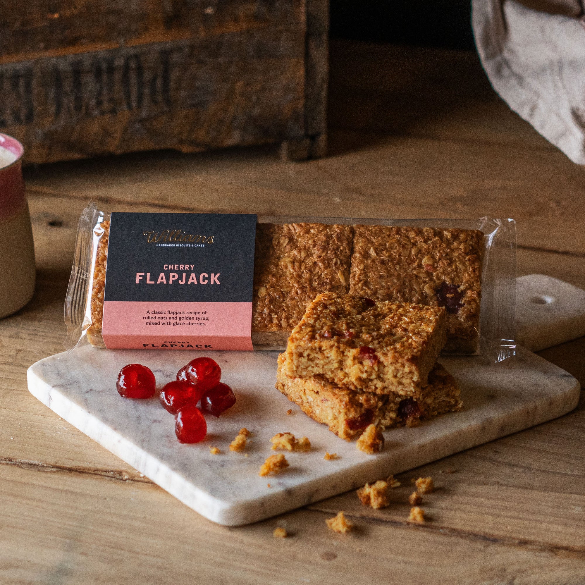 The Flapjack Hamper Box from Williams Handbaked