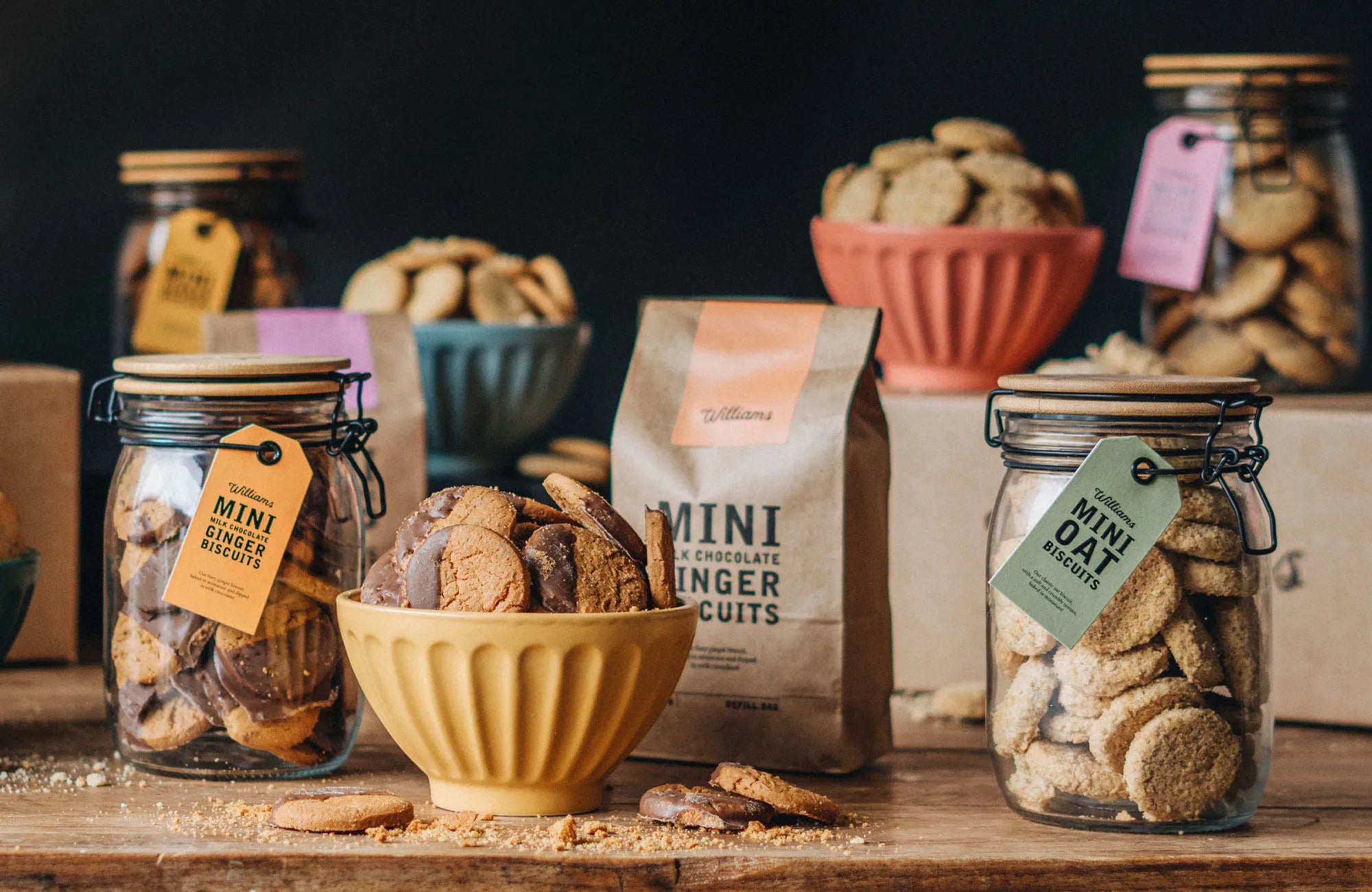 Luxury Biscuits, Eccles Cakes & Traybakes by Post • Williams Handbaked