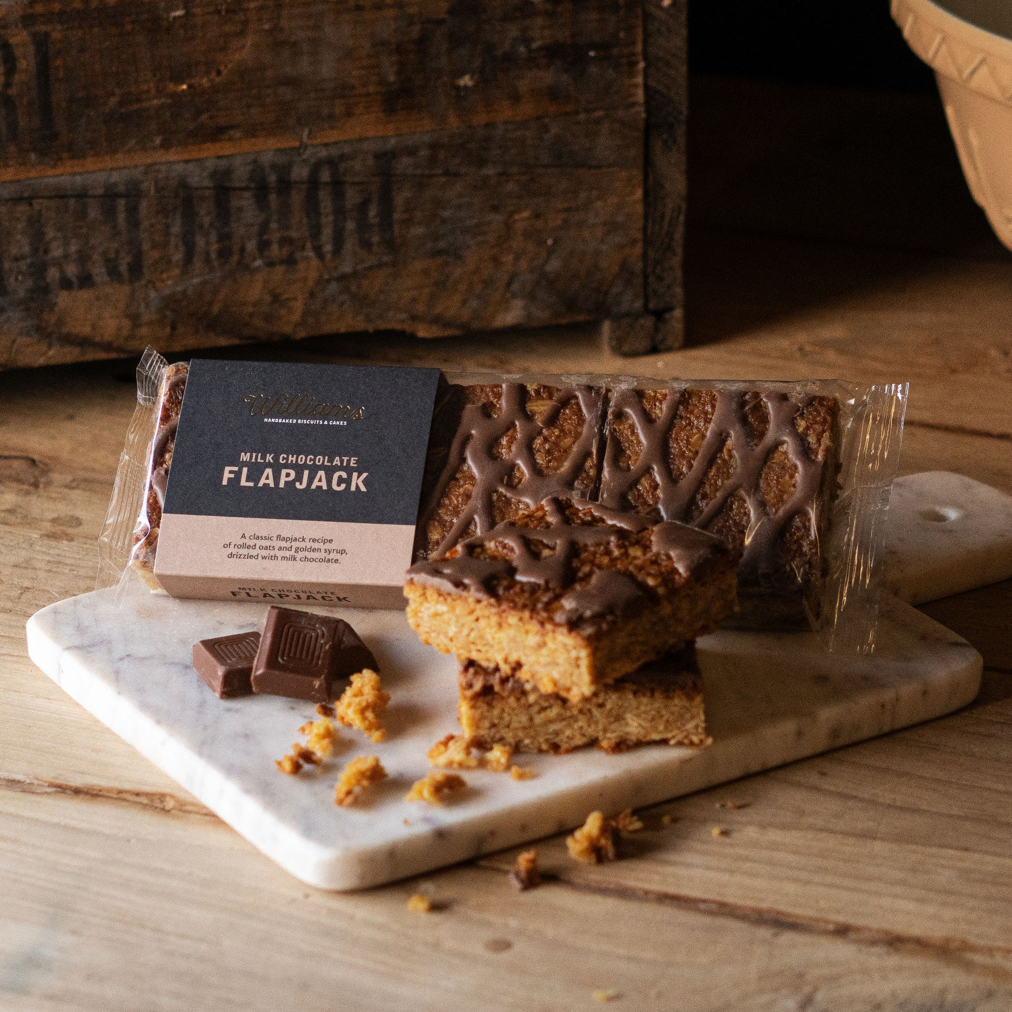 The Flapjack Hamper Box from Williams Handbaked