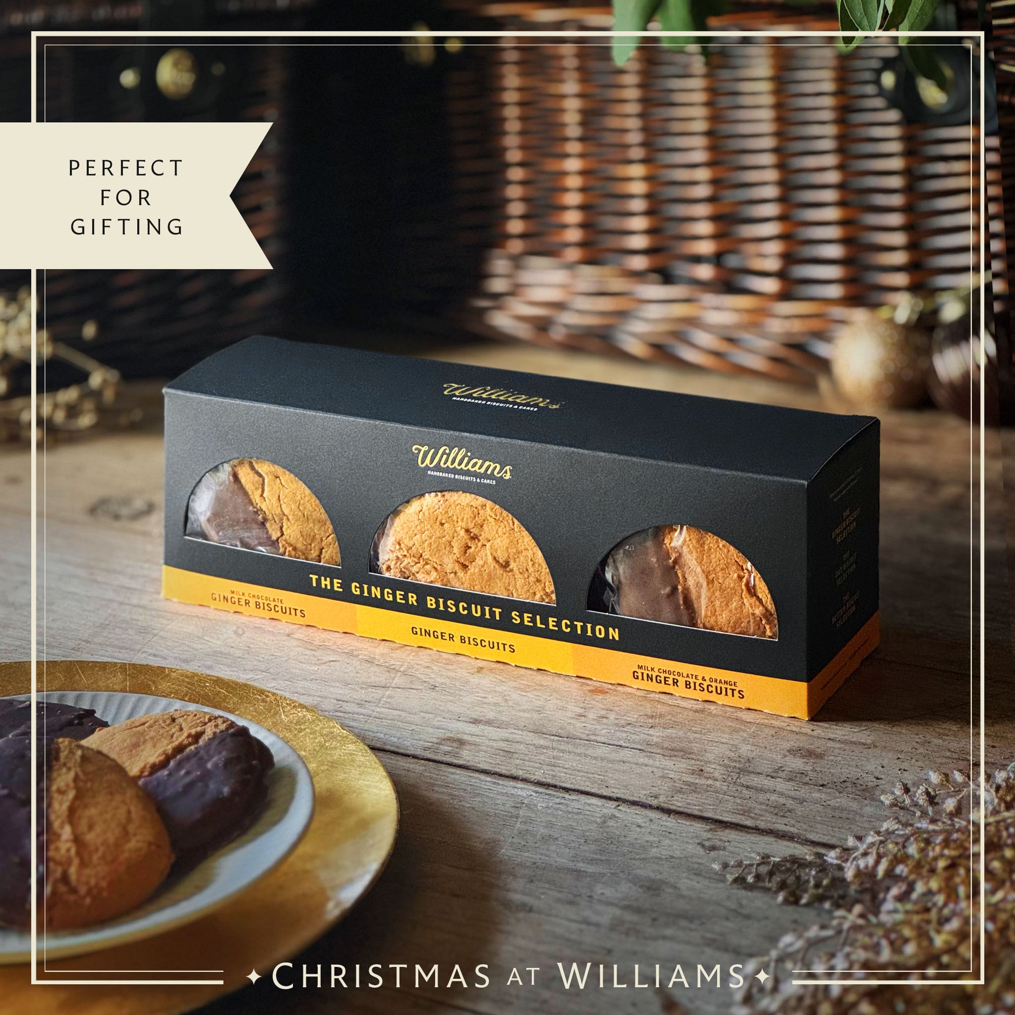 The Ginger Biscuit Selection (Variety Pack) from Williams Handbaked